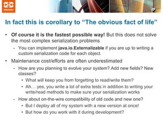 Java Serialization Facts and Fallacies | PPT