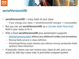 Java Serialization Facts and Fallacies | PPT