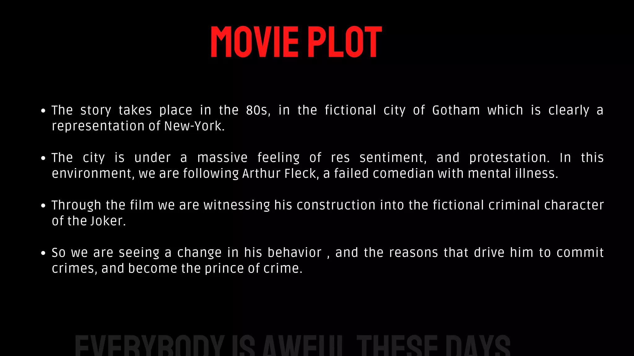 Joker Analysis | PDF