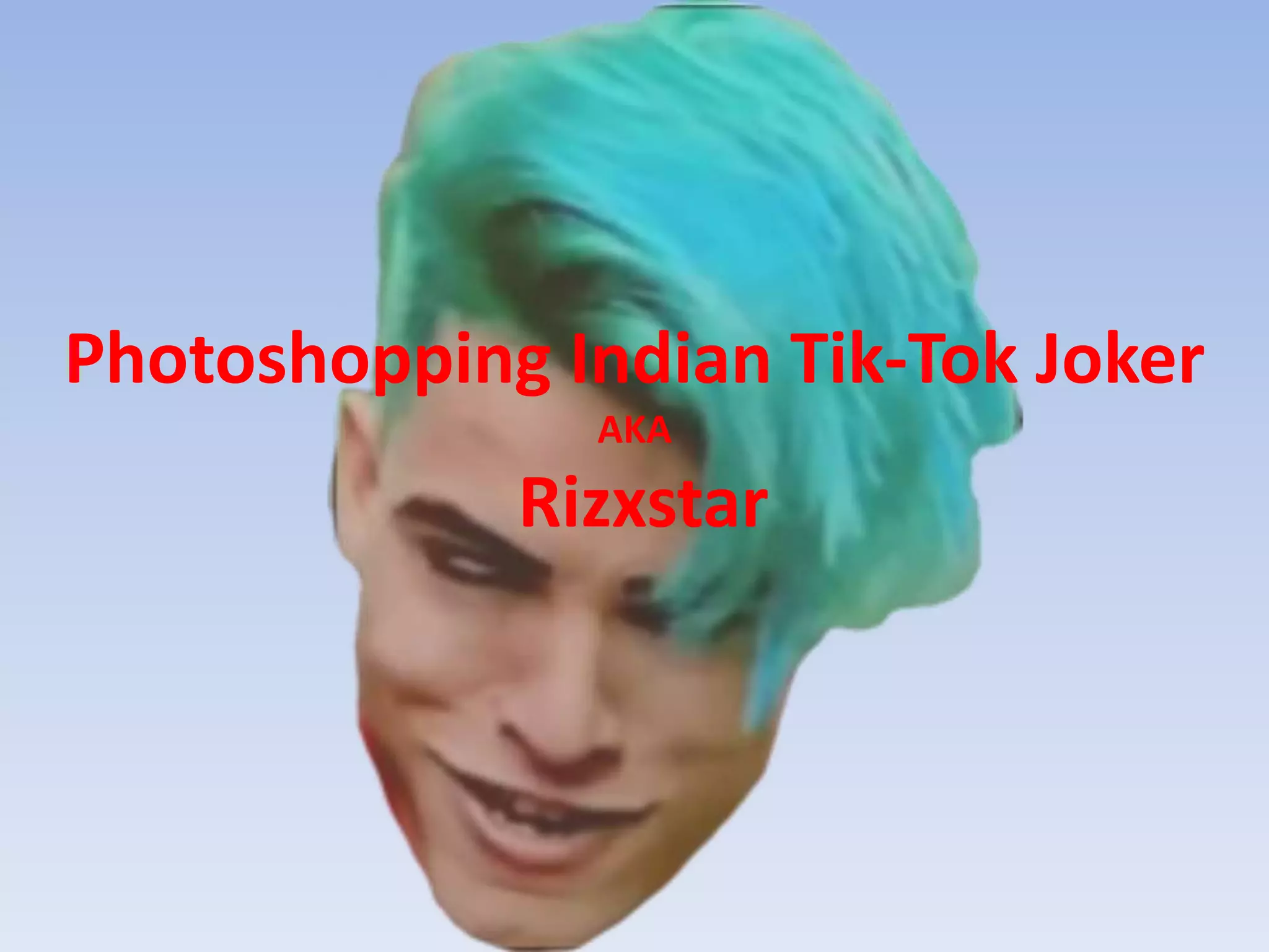 Joker ppt. funny indian joker | PPTX