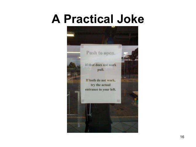 Practical Joke