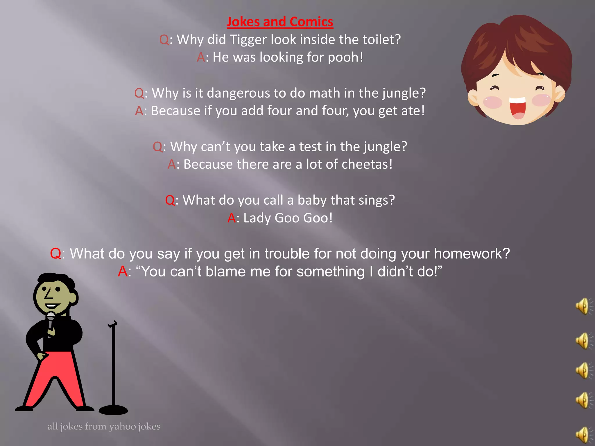 Jokes and comics | PPT