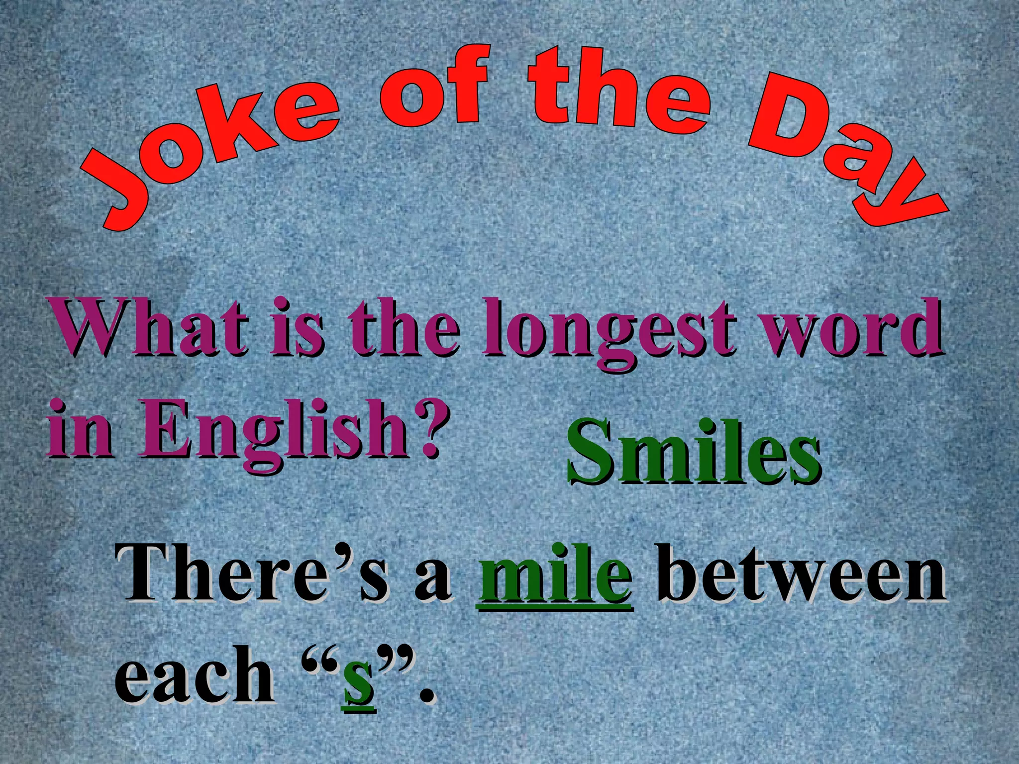 Jokes riddles | PPT | Comedy | Genres