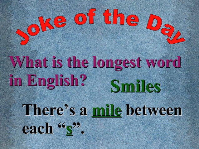 Jokes Riddles | PPT | Infectious Diseases | Diseases and Conditions