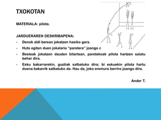 Joko-Jolasak | PPT