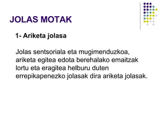 Jolasak | PPT