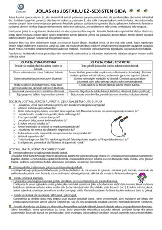 Jolas ez sexistak guras | PDF