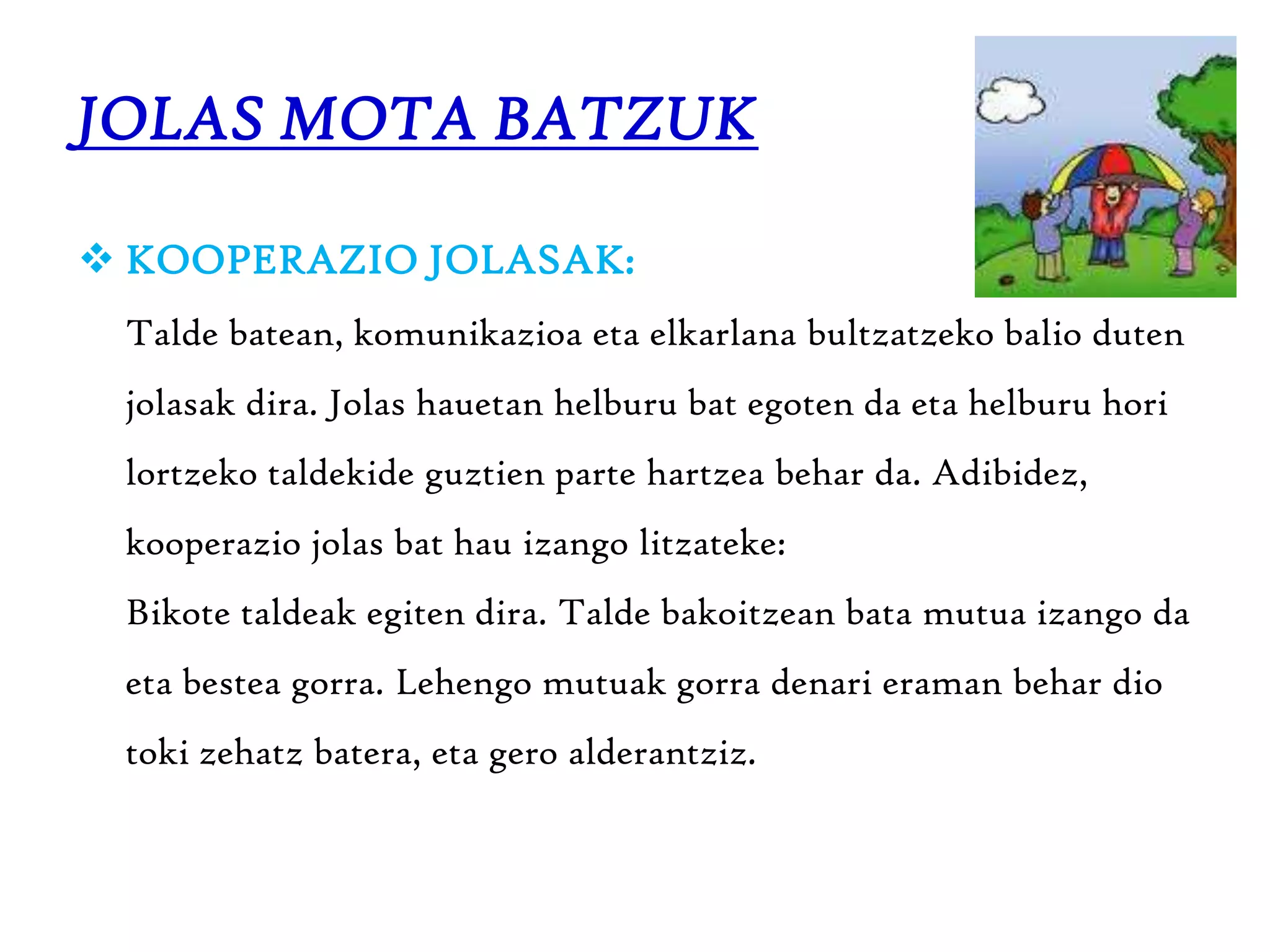 Jolas Motak | PPT