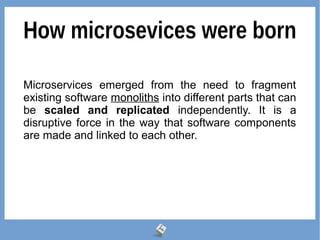 Vision of a microservice revolution | PPT