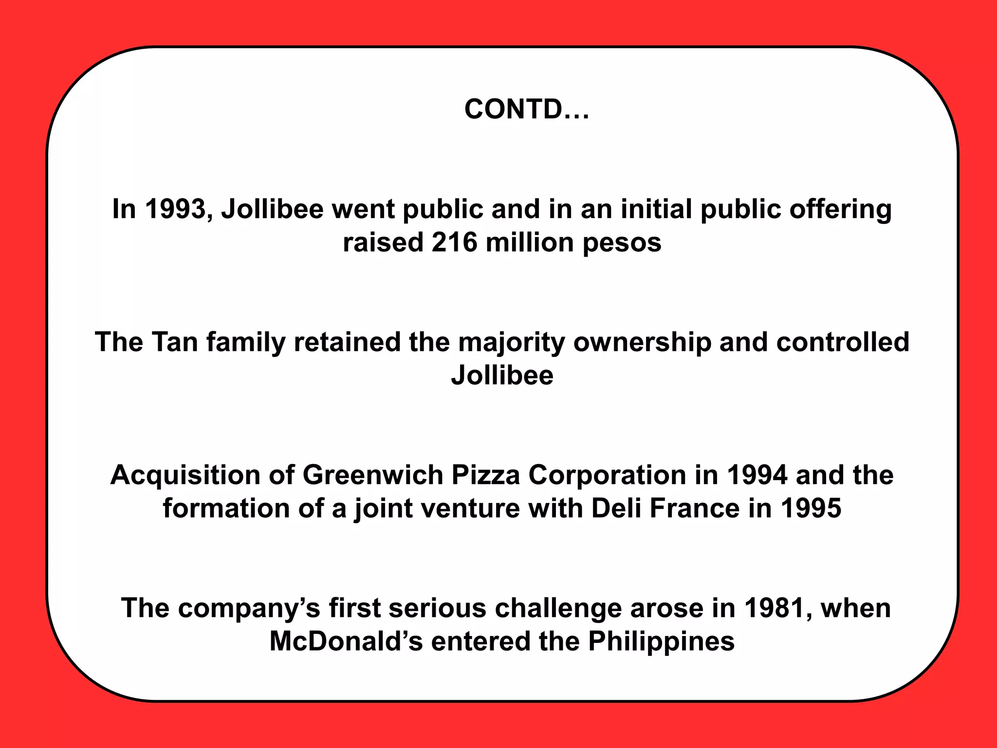 Jollibee Food Corporation-An International Expansion Case Study | PPTX
