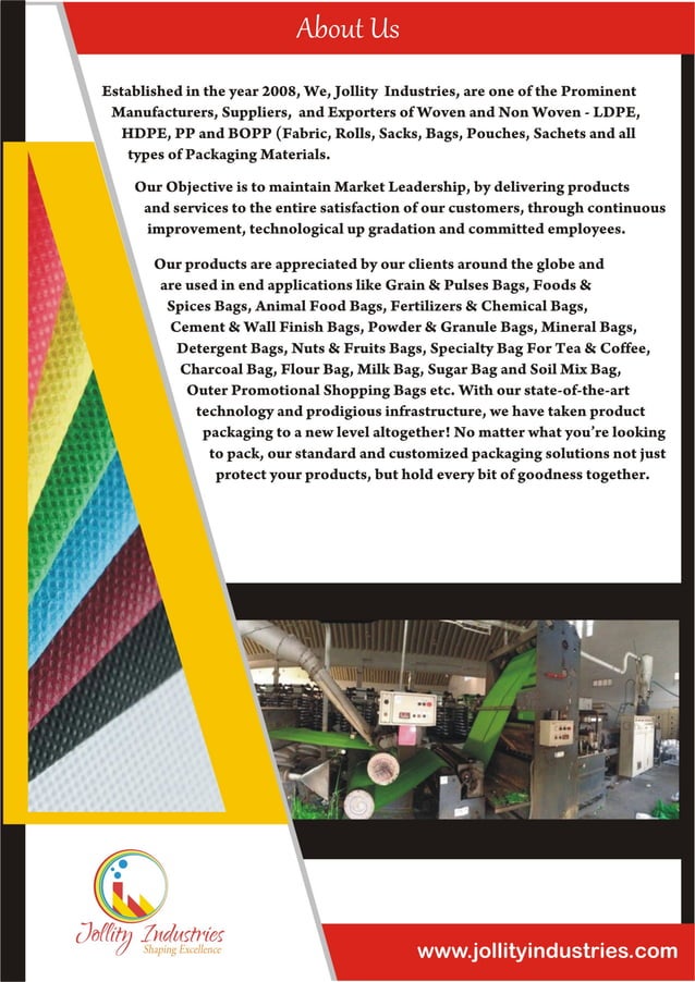 Jollity industries | PDF