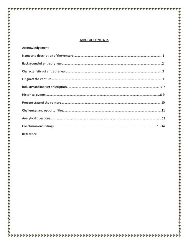 Entrepreneurship CAPE SBA Unit 1 | DOCX