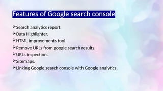 jolly patel Google search console PPT.pptx