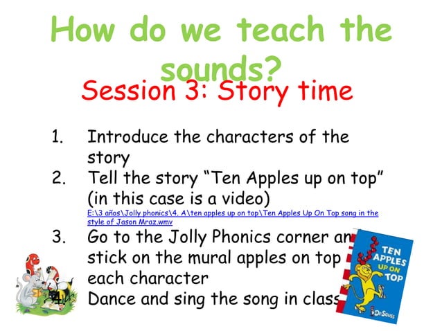 Jolly phonics infantil | PPSX