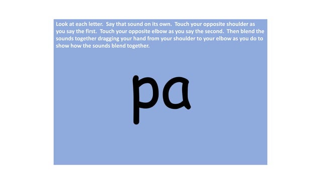 Jolly Phonics Group 1 Sounds and Blends | PPTX