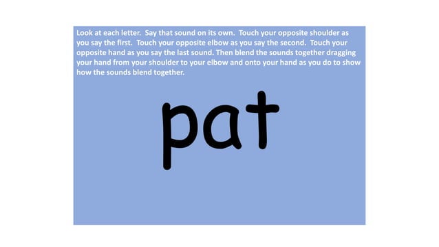 Jolly Phonics Group 1 Sounds and Blends | PPTX