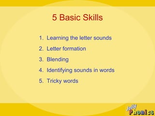 Jolly Phonics Parents Presentation | PPT