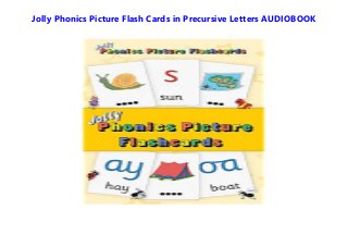 Jolly Phonics Games Cd Single User Print Precursive