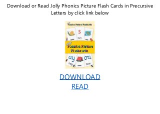 Jolly Phonics Games Cd Single User Print Precursive