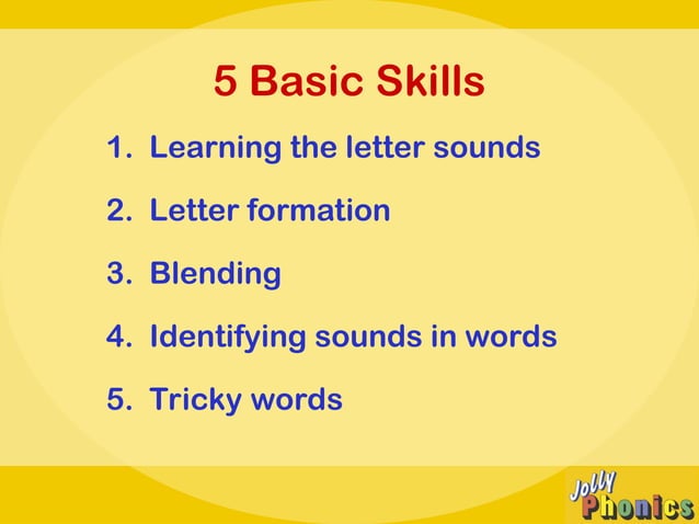 Jolly Phonics Presentation.ppt................ | PPT | Homework and ...