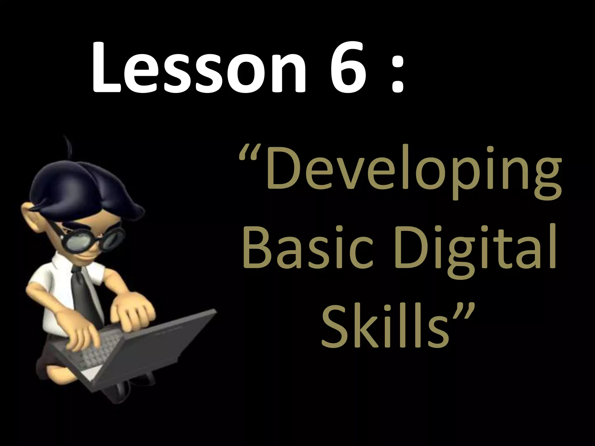 lesson 6 educational technology | PPT