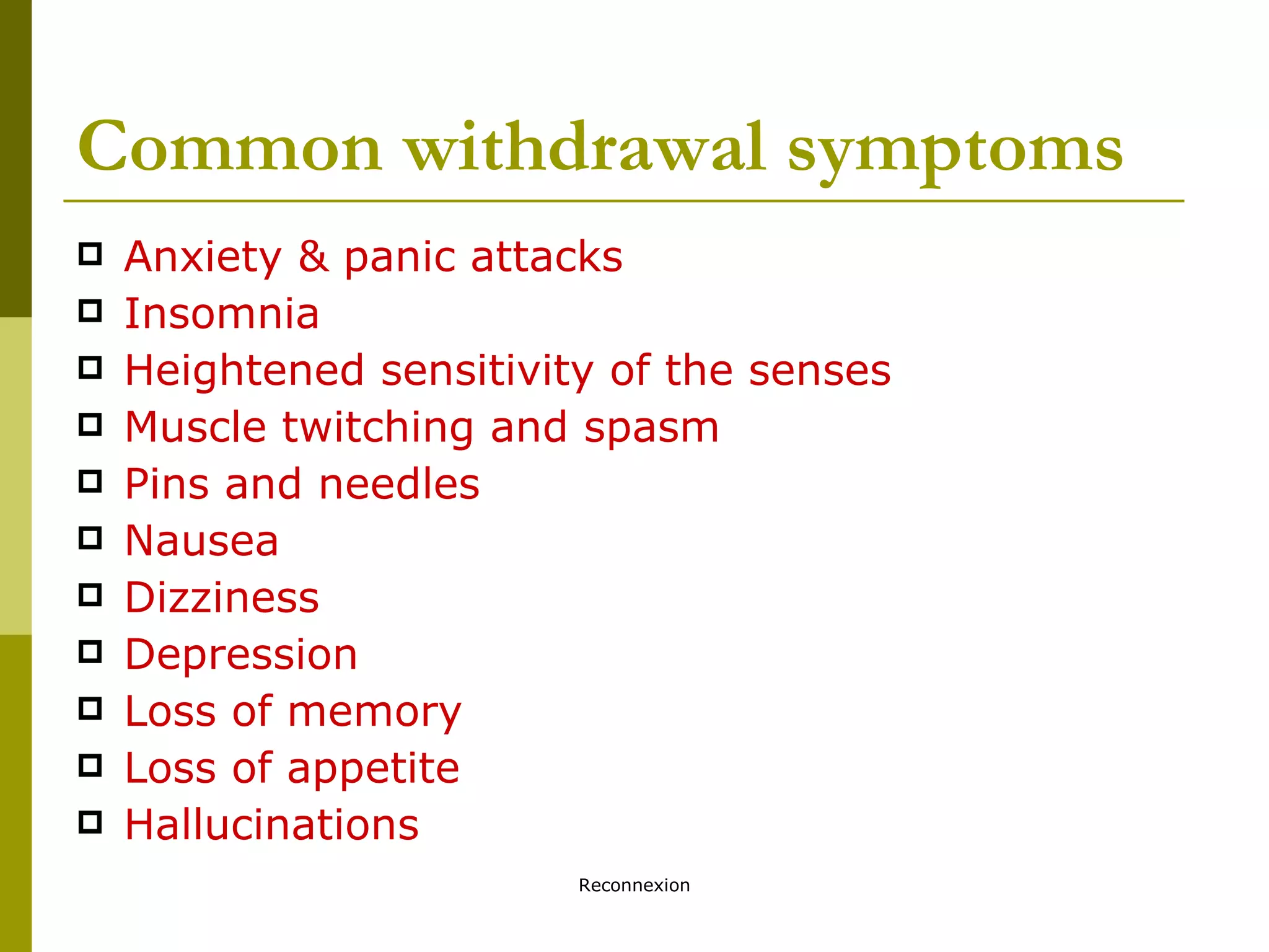 DrugInfo seminar: Benzodiazepines and the older generation | PPT