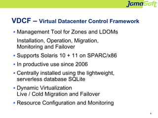 JomaSoft & VDCF Overview | PPT