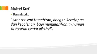 Jom belajar moktel | PPT