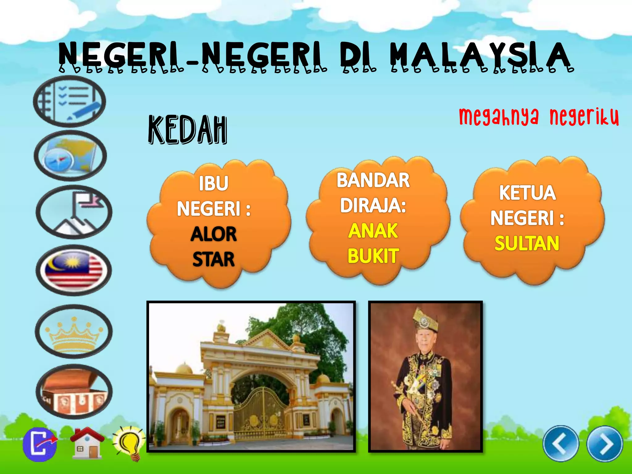 Sejarah Tahun 6 Tajuk 10: Negeri-Negeri Di Malaysia | PPTX