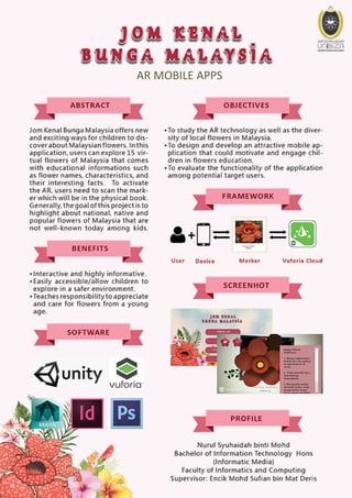 Jom kenal bunga malaysia (AR mobile apps) | PDF