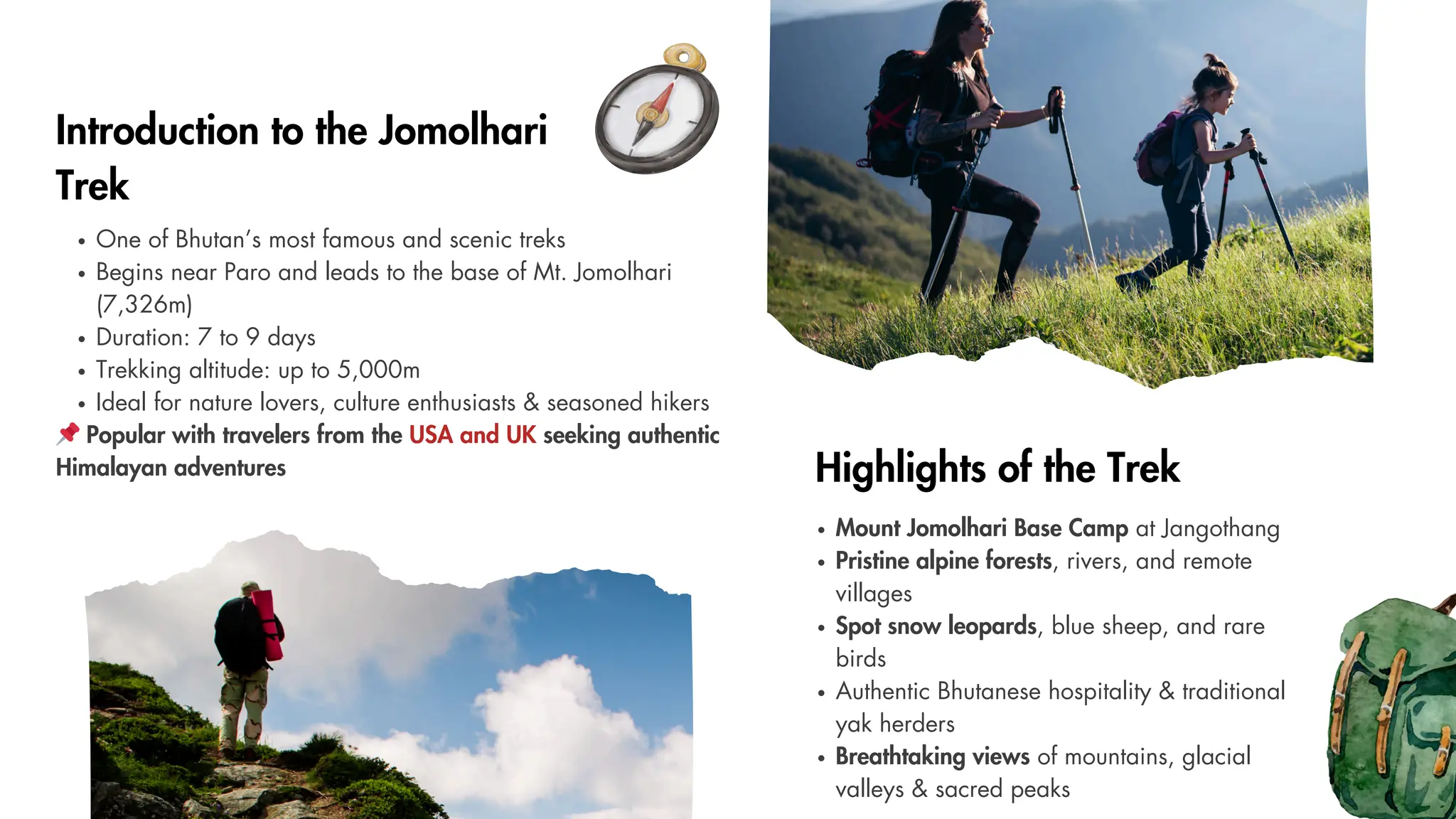 Discover the Jomolhari Trek in Bhutan | Bhutan Best Inbound Tours | PDF