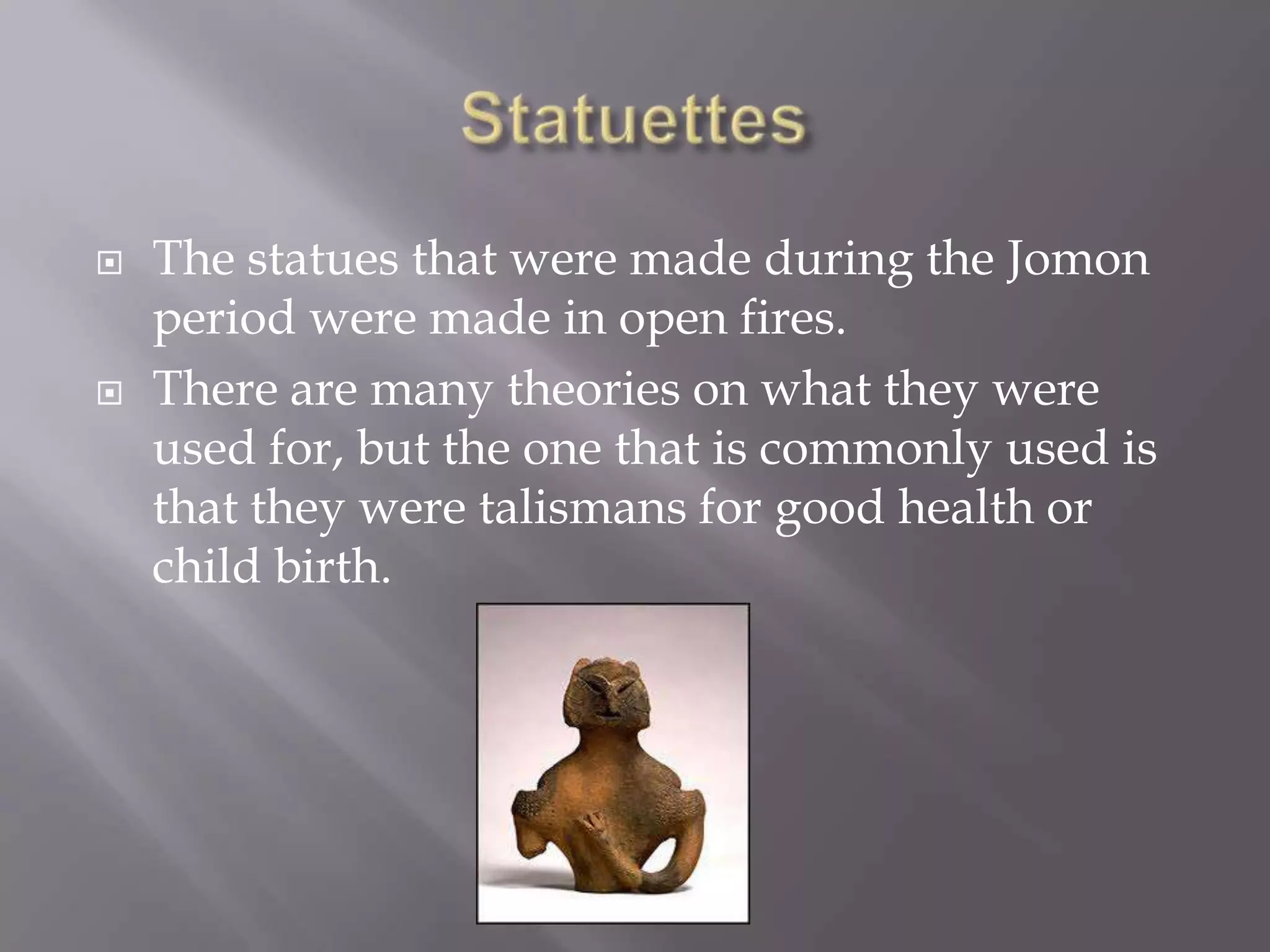 Jomon pottery + jomon period | PPTX