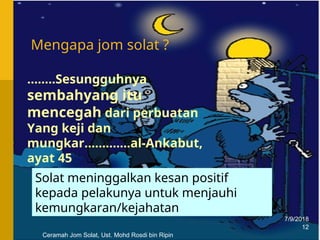 KEPENTINGAN SOLAT DALAM KEHIDUPAN MUSLIM | PPT