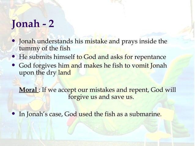 Jonah | PPT | Christianity | Religion & Spirituality