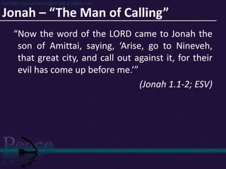 Jonah - A Man of Calling | PPT