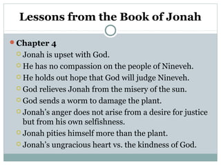 Lessons from Jonah - 3/9/2014 | PPT