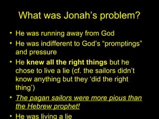 Repentance Revisited: A Brief Study of the Book of Jonah | PPT