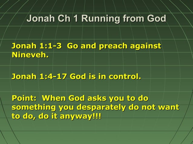The Book of Jonah | PPT | Christianity | Religion & Spirituality