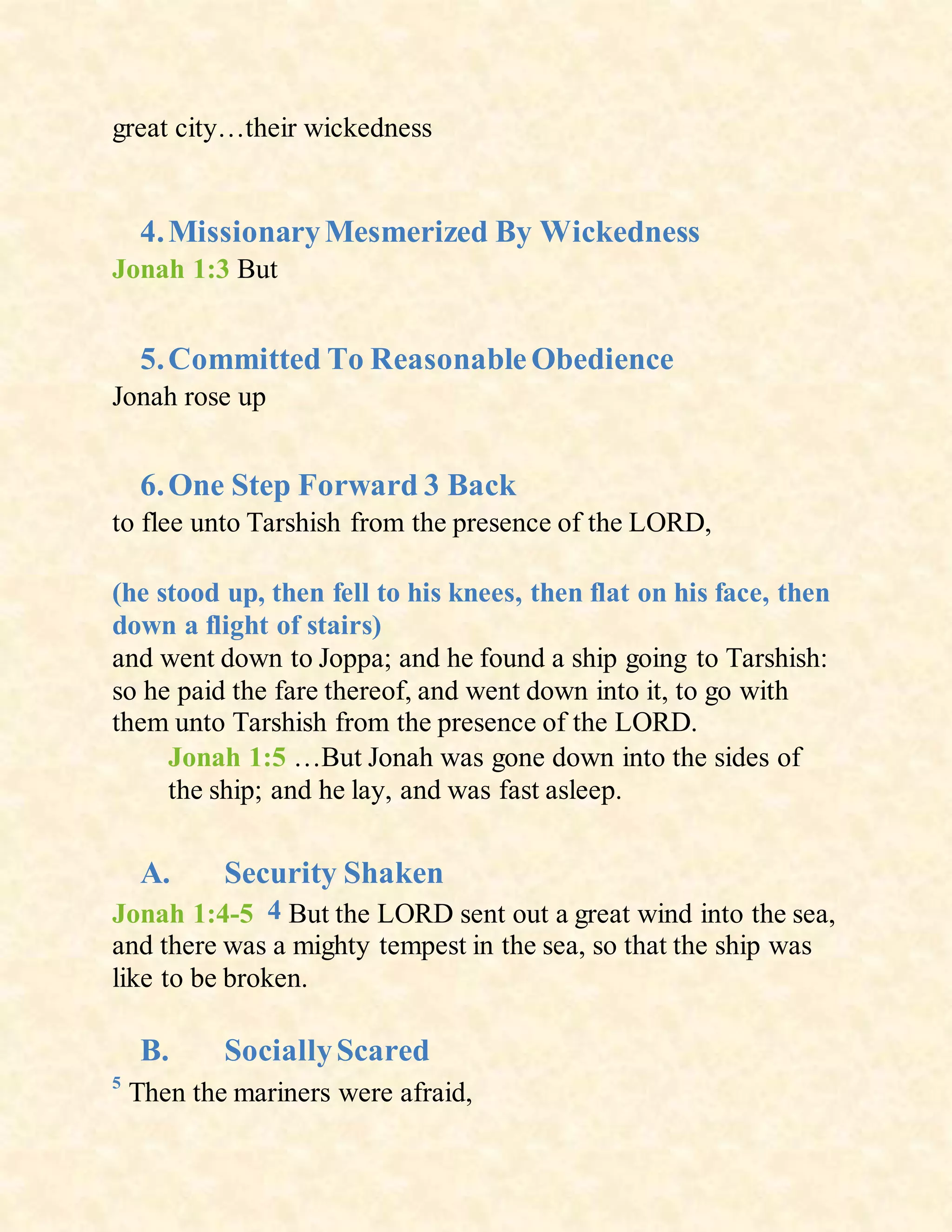 Jonah | DOCX | Christianity | Religion & Spirituality