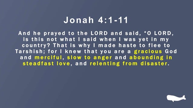 Jonah Chapter 4 - 17 November 2019 - Clayton Nel | PPTX | Christianity ...