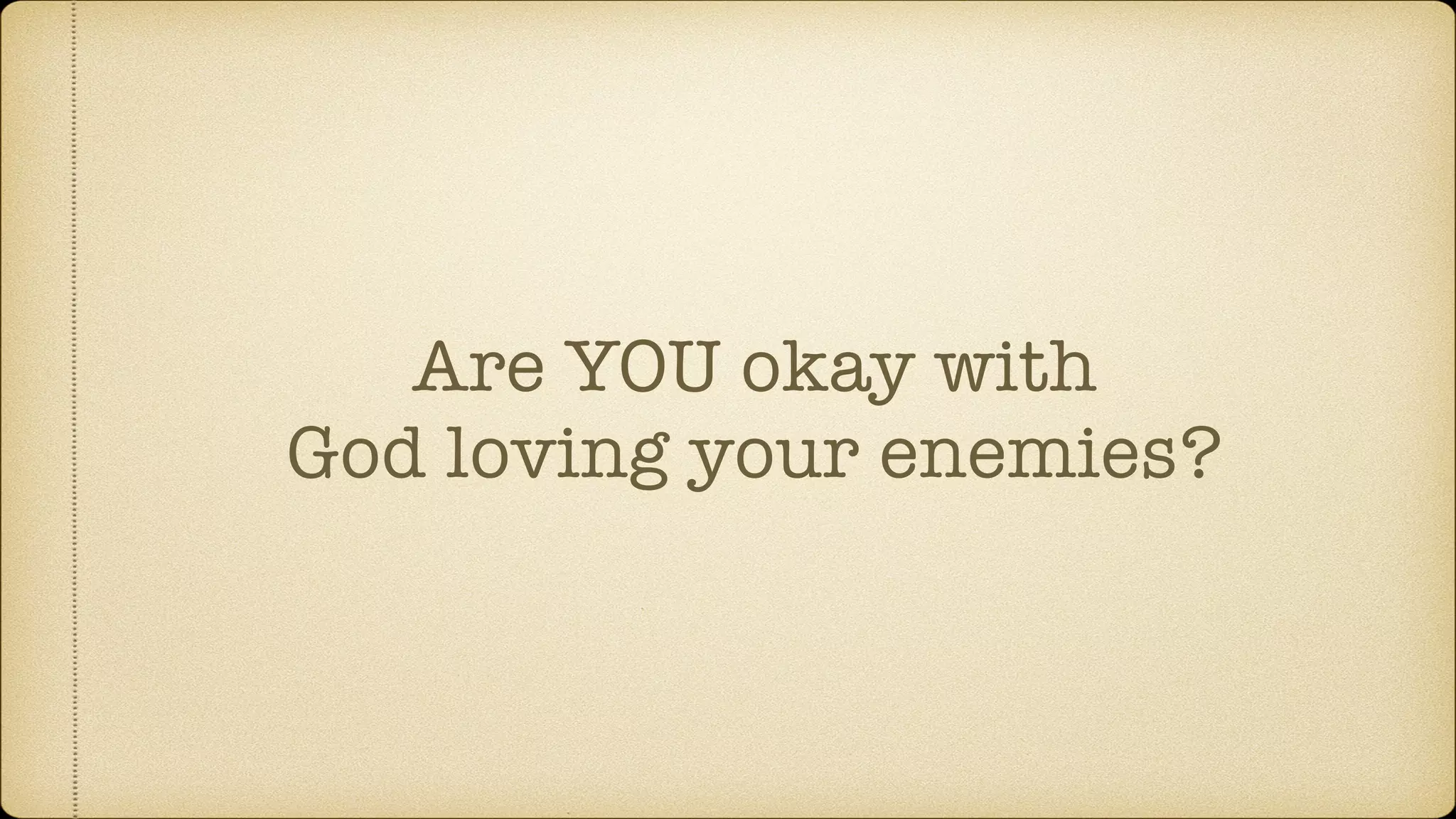 God's Relentless Pursuit - Brent Lokker | PPT