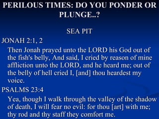 Jonah’S Story | PPT