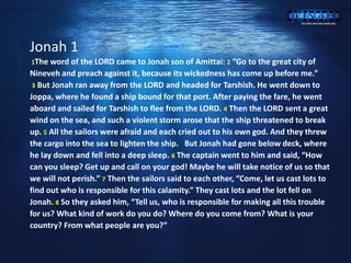 Jonah study | PPTX