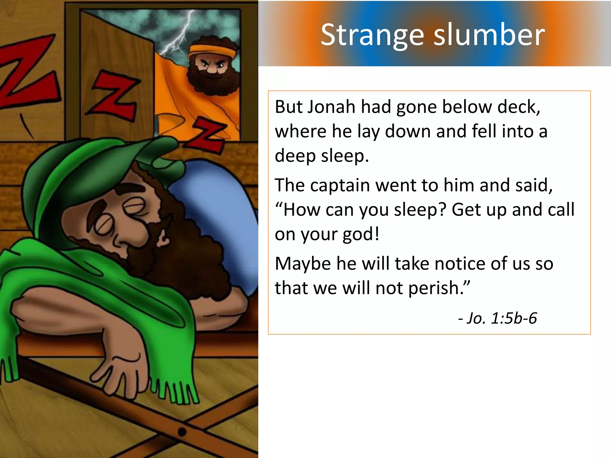 Jonah The Grumpy Prophet | PPT