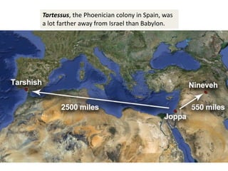 Nineveh And Tarshish Map