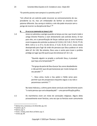comentário biblico expositivo em o jonas. | PDF