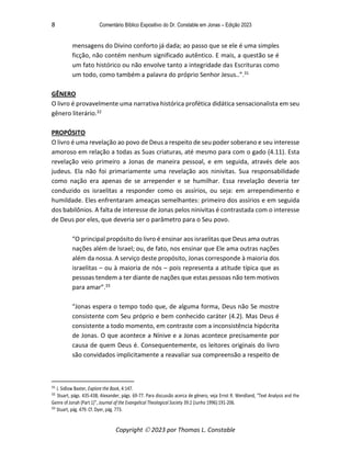 comentário biblico expositivo em o jonas. | PDF