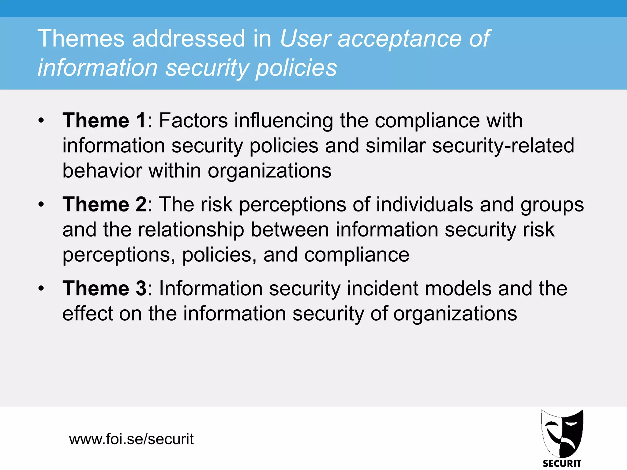 Jonas hallberg. securit | PPT