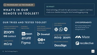Jonas Rauff Mortensen - Remote ux-testing when everyone is remote | PPT