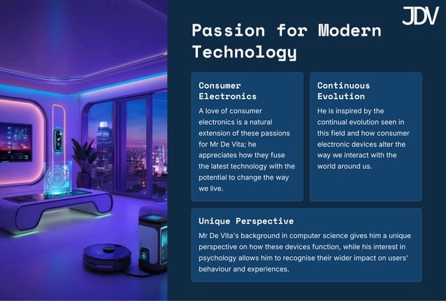 Jonathan De Vita - Computer Scientist and Technology Enthusiast | PPT